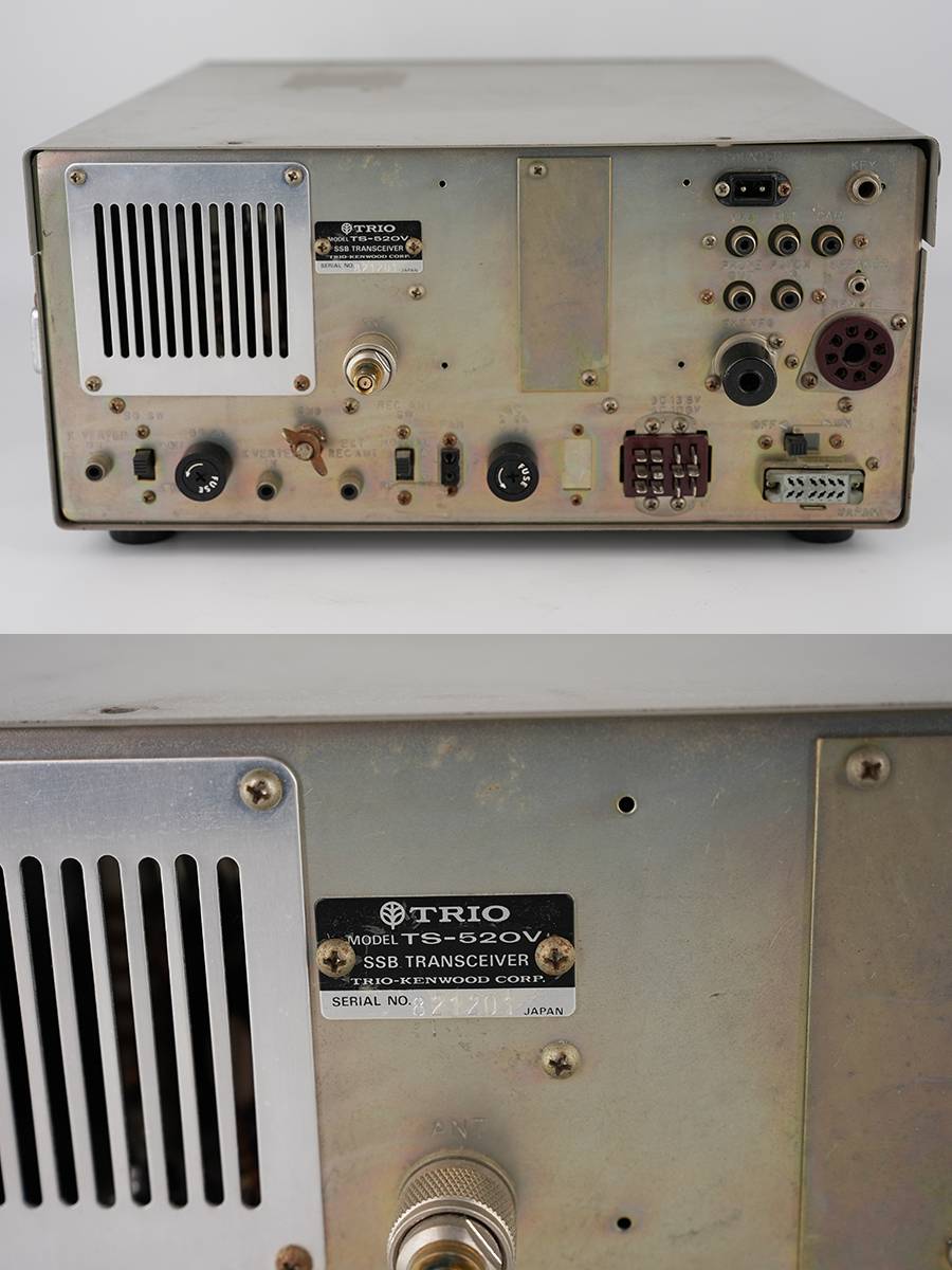 日本代購代標第一品牌【樂淘letao】－M0931【アマチュア無線機】TRIO SSB トランシーバー TS-520V