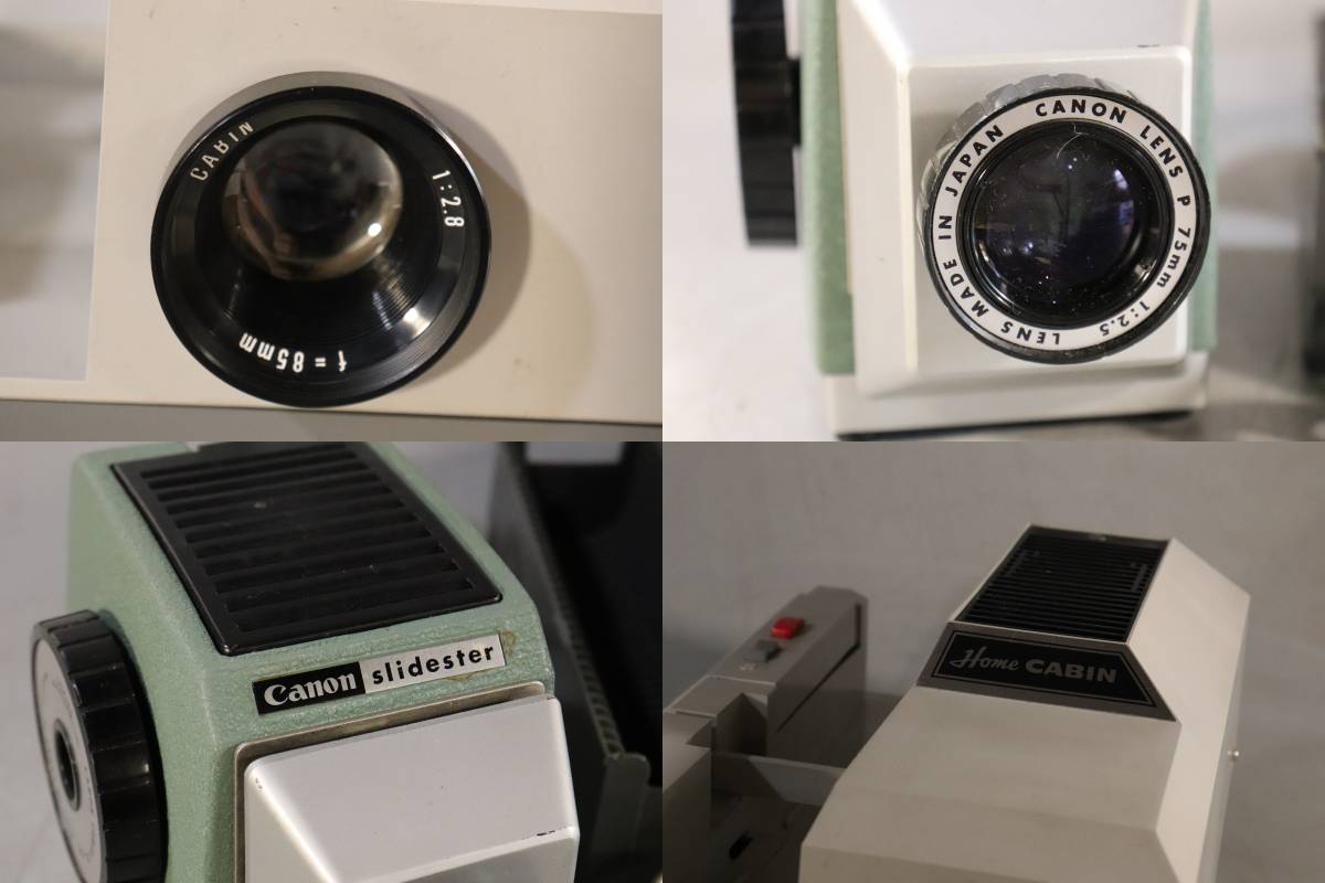 日本代購代標第一品牌【樂淘letao】－E819 古いプロジェクター/ホームキャビン/キヤノン/スライドスター/映像機器/ジャンク品/52239