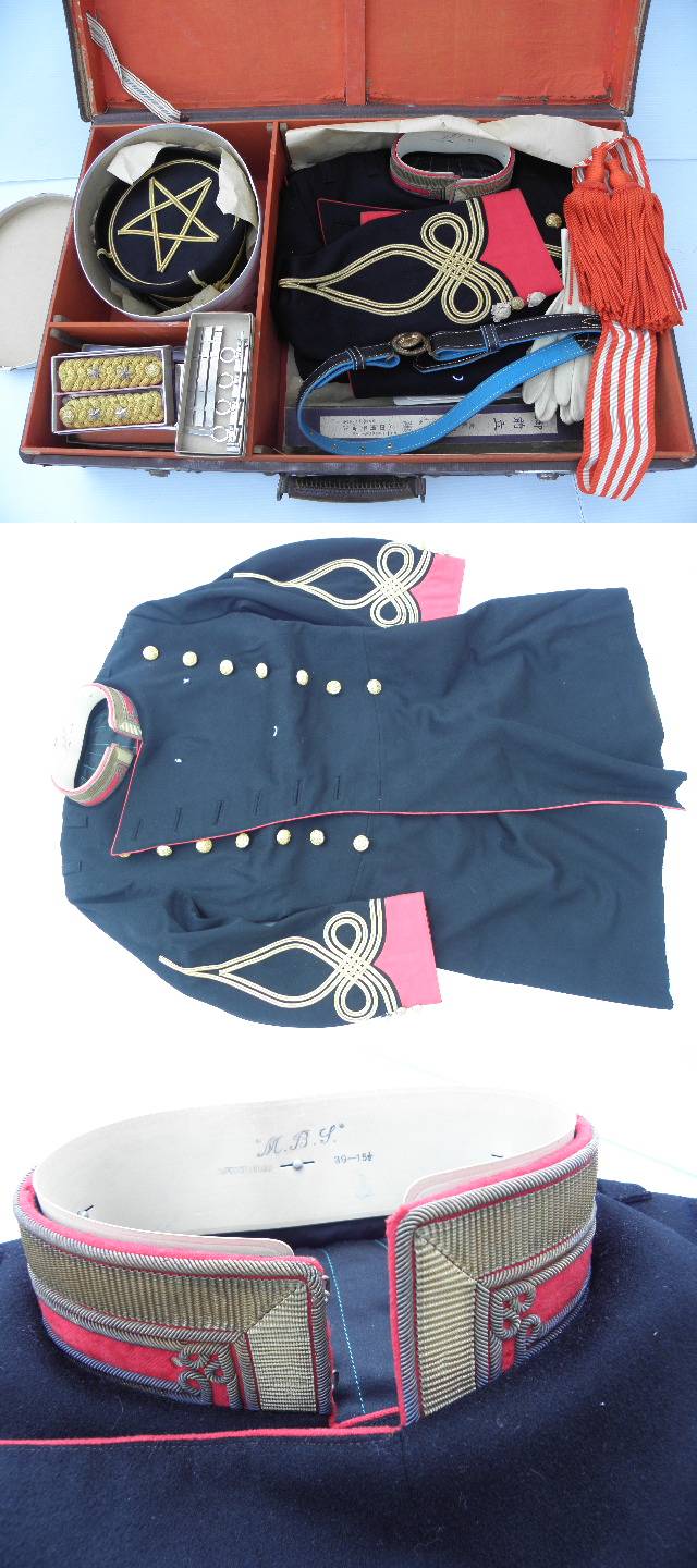 日本代購代標第一品牌【樂淘letao】－68 大礼服 一式 まとめて / 明治 戦前 軍隊 日本軍 戦争 軍服 軍装 陸軍 制服 勲章 満州