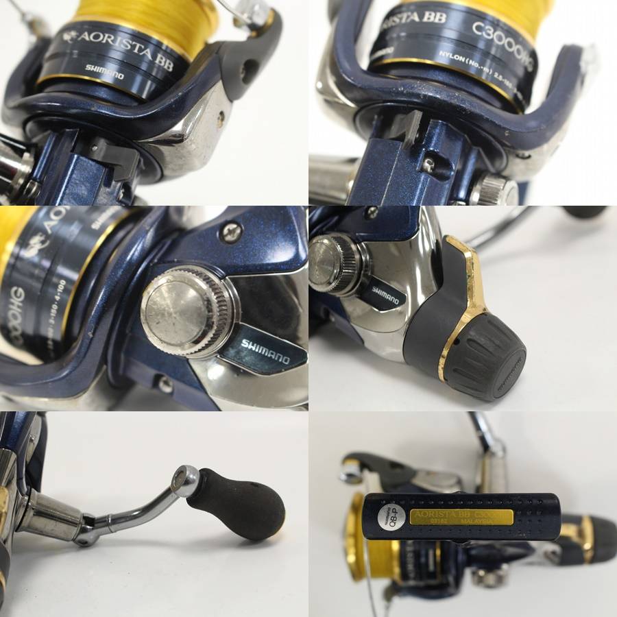 日本代購代標第一品牌【樂淘letao】－SHIMANO シマノ AORISTA BB アオリスタ C3000HG リール ヤエン釣り フィッシング 7-E102Y/1/060
