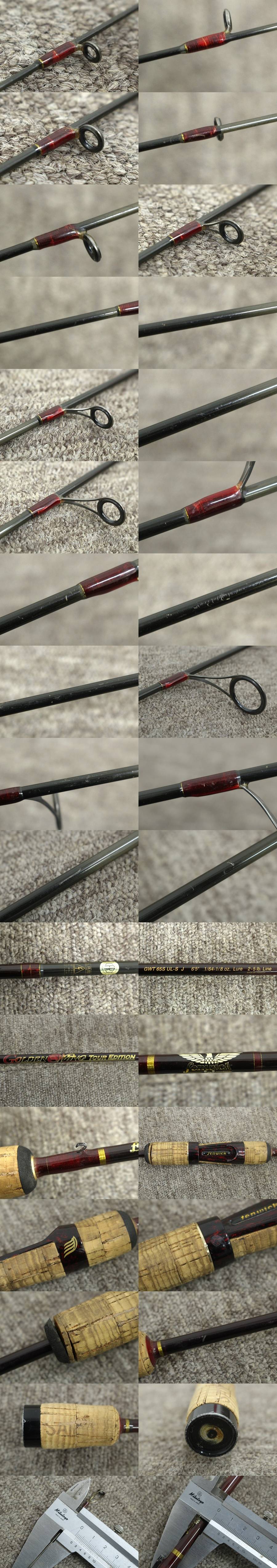 日本代購代標第一品牌【樂淘letao】－fenwick フェンウィック GWT 65S UL-S ゴールデン ウィング ツアーエディション 6'5 ロッド 釣り竿 フィッシング 11 ...