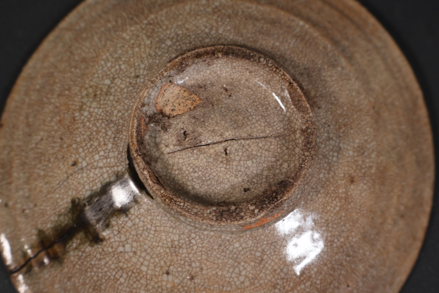 日本代購代標第一品牌【樂淘letao】－【和】(A391) 時代古作 李朝白磁平皿 平杯 粉引鉢