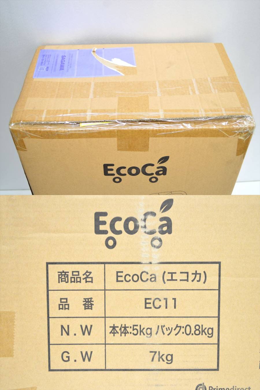 日本代購代標第一品牌【樂淘letao】－KM593 未開封保管品!! プライムダイレクト Ecoca/エコカ EC11 ショッピングカート＋マイバッグ