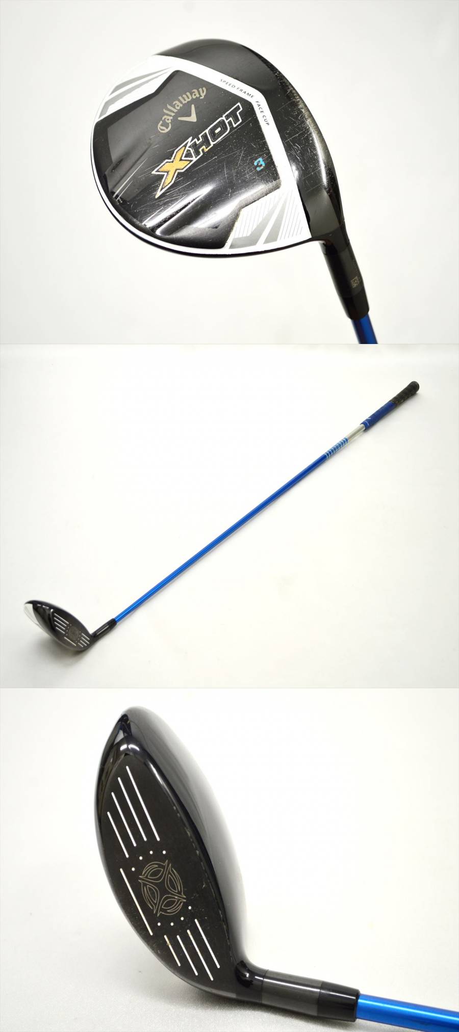 日本代購代標第一品牌【樂淘letao】－KM617 中古品 Callaway キャロウェイ XHOT フェアウェイウッド 3W TOUR AD GT-6s ゴルフクラブ