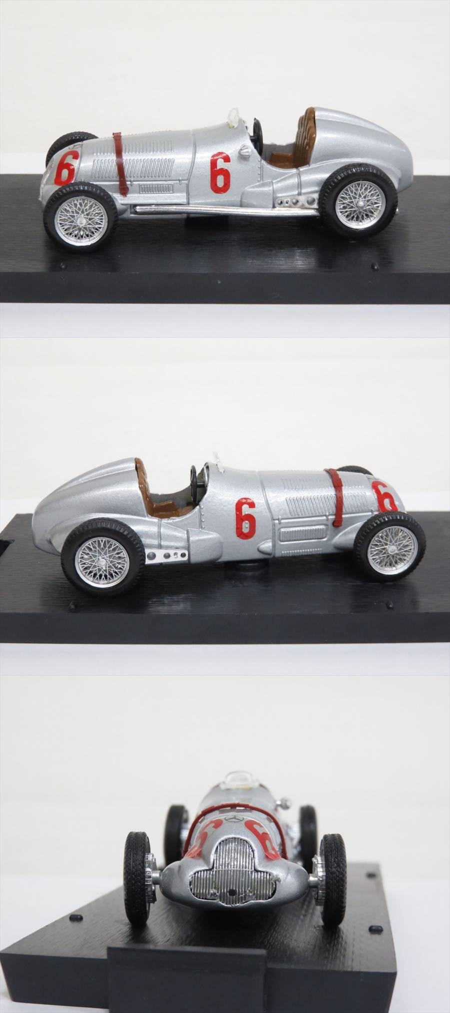 日本代購代標第一品牌【樂淘letao】－ BRUMM ブルム Mercedes W125 1937/W154 GP Germania 1938 R.カラツィオラ メルセデス ミニカー 1/43 ...