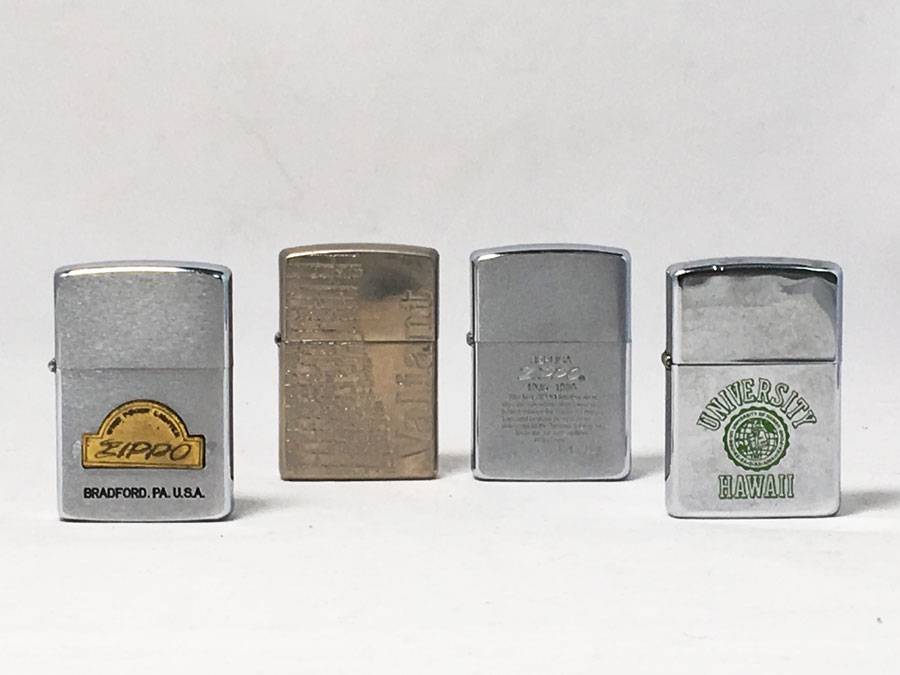 日本代購代標第一品牌【樂淘letao】－ZIPPO ジッポー 4点おまとめ オイルライター 1987×2 1988 1998 REPLICA ZIPPO 1935-1936 wind ...